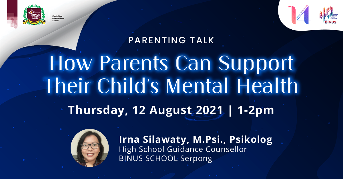 Parenting Talk : How Parents Can Support Their Child's Mental Health ...