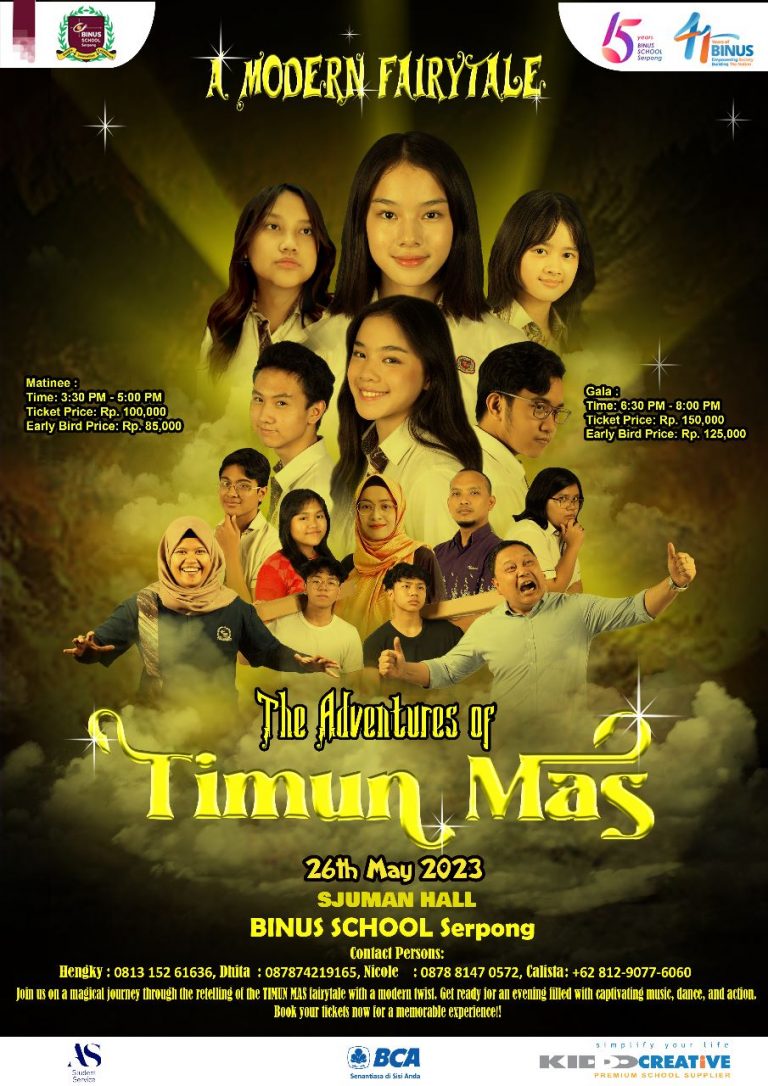 The Adventure of Timun Mas - BINUS SCHOOL Serpong